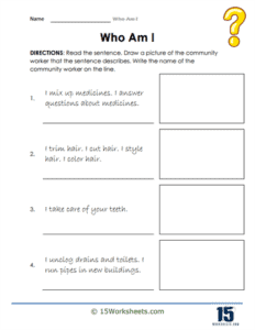 Who Am I? Worksheets | Critical Thinking - 15 Worksheets.com