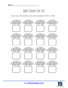 Skip Counting By 4s Worksheets - 15 Worksheets.com