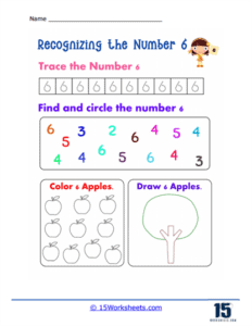 Recognizing Numbers Worksheets | Sense and Identification - 15 ...