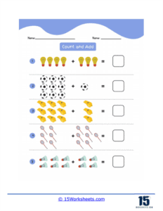 Count and Add Worksheets - 15 Worksheets.com