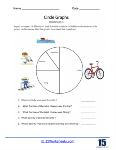 Circle Graphs Worksheets - 15 Worksheets.com