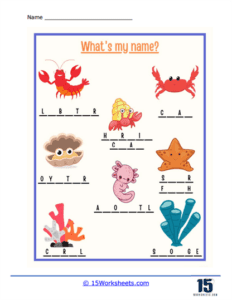 Ocean Animals Worksheets | Life Science - 15 Worksheets.com