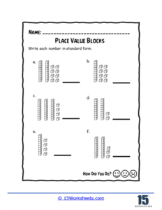 2 Digit Place Value Worksheets - 15 Worksheets.com