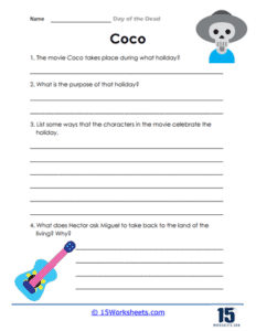 Day of the Dead Worksheets | Heritage Exploration - 15 Worksheets.com