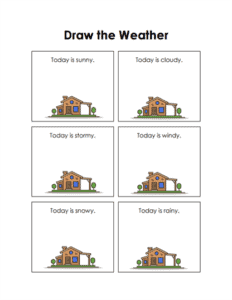 Kindergarten Weather Worksheets | Vocab and Themes - 15 Worksheets.com