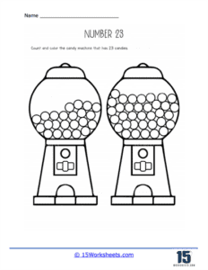 Number 23 Worksheets - 15 Worksheets.com