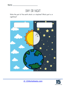 Day or Night Worksheets - 15 Worksheets.com