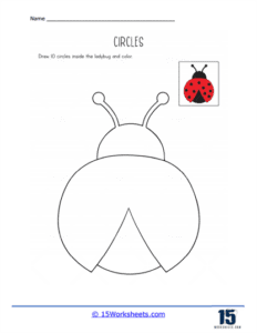 Circles Worksheets | Identify, Trace & Create - 15 Worksheets.com