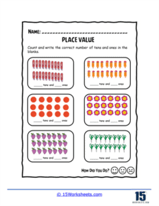 2 Digit Place Value Worksheets - 15 Worksheets.com
