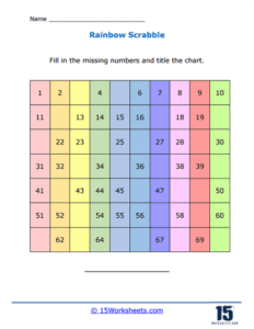 Rainbows Worksheets | Kindergarten Collection - 15 Worksheets.com