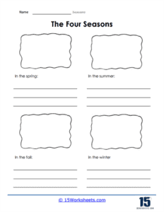 Seasons Worksheets | Seasonal Changes - 15 Worksheets.com