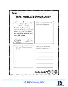 Draw What You Read Worksheets - 15 Worksheets.com