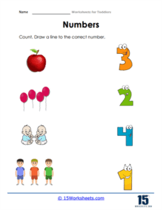 Toddlers Worksheets - 15 Worksheets.com