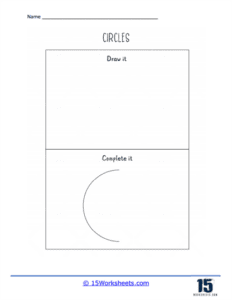 Circles Worksheets | Identify, Trace & Create - 15 Worksheets.com