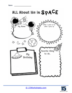 All About Me Worksheets - 15 Worksheets.com