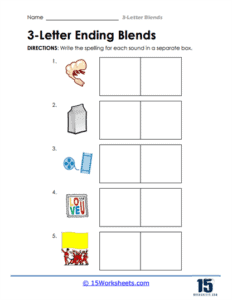 3-Letter Blends Worksheets | Decode and Read - 15 Worksheets.com