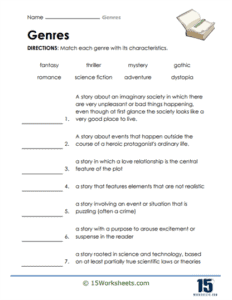 Literature Worksheets | Reading Skills PDFs - 15 Worksheets.com