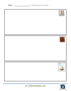 Addressing an Envelope Worksheets - 15 Worksheets.com