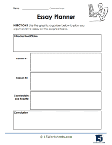 Counterclaims Worksheets - 15 Worksheets.com