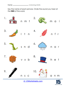 Listening Skills Worksheets - 15 Worksheets.com