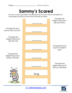 Word Ladders Worksheets | Vocabulary and Spelling - 15 Worksheets.com