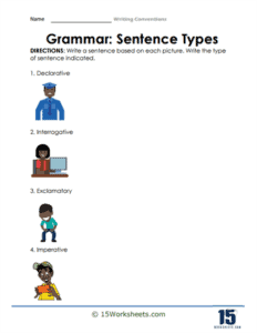 Writing Conventions Worksheets - 15 Worksheets.com