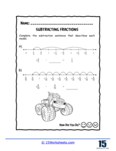 Subtracting Fractions Worksheets - 15 Worksheets.com
