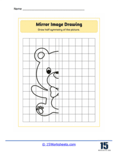 Mirror Images Worksheets | Pattern Skills - 15 Worksheets.com