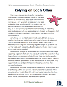 Grade 5 Reading Comprehension Worksheets - 15 Worksheets.com