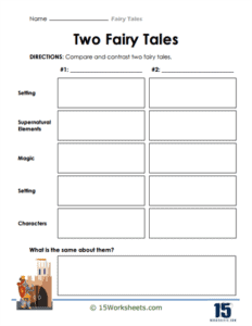 Fairy Tales Worksheets - 15 Worksheets.com