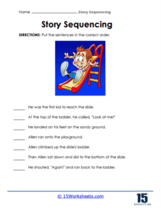 Story Sequencing Worksheets - 15 Worksheets.com