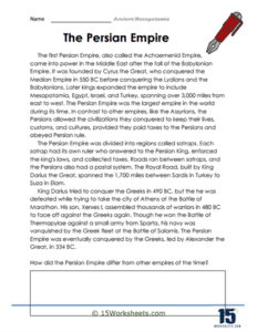 Ancient Mesopotamia Worksheets - 15 Worksheets.com