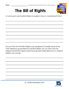 Foundational U.S. Documents Worksheets - 15 Worksheets.com