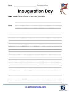 Inauguration Day Worksheets - 15 Worksheets.com