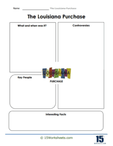 Louisiana Purchase Worksheets | History PDFs - 15 Worksheets.com