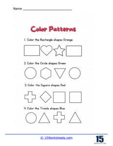 Extend the Pattern Worksheets - 15 Worksheets.com