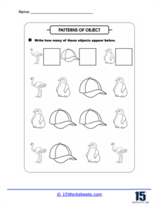 Patterns of Objects Worksheets - 15 Worksheets.com