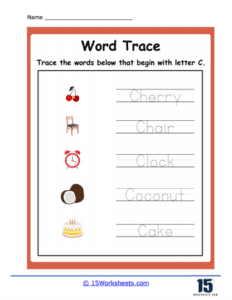 Letter C Worksheets | ABC Practice - 15 Worksheets.com