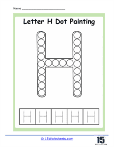 Letter H Worksheets | Alphabet Skills - 15 Worksheets.com