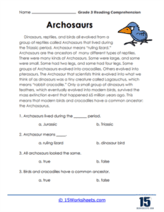 Grade 3 Reading Comprehension Worksheets - 15 Worksheets.com