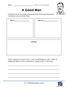 Pride and Prejudice Worksheets - 15 Worksheets.com