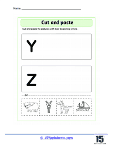 Cut and Paste Worksheets - 15 Worksheets.com