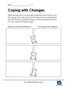 Grief Worksheets - 15 Worksheets.com
