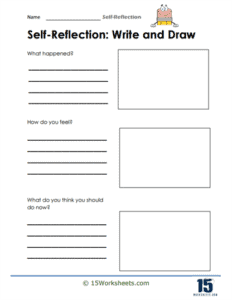 Self Reflection Worksheets | Personal Skills - 15 Worksheets.com
