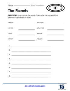 Word Scrambles Worksheets - 15 Worksheets.com