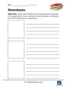 Stereotypes Worksheets | Perspective Shift - 15 Worksheets.com