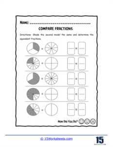 Comparing Fractions Worksheets - 15 Worksheets.com