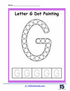 Letter G Worksheets | Alphabet Series - 15 Worksheets.com