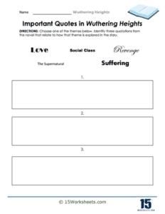 Wuthering Heights Worksheets - 15 Worksheets.com