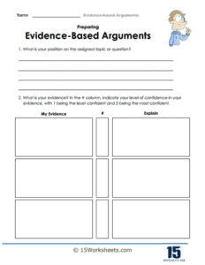 Evidence Based Writing Worksheets | Source Credibility - 15 Worksheets.com
